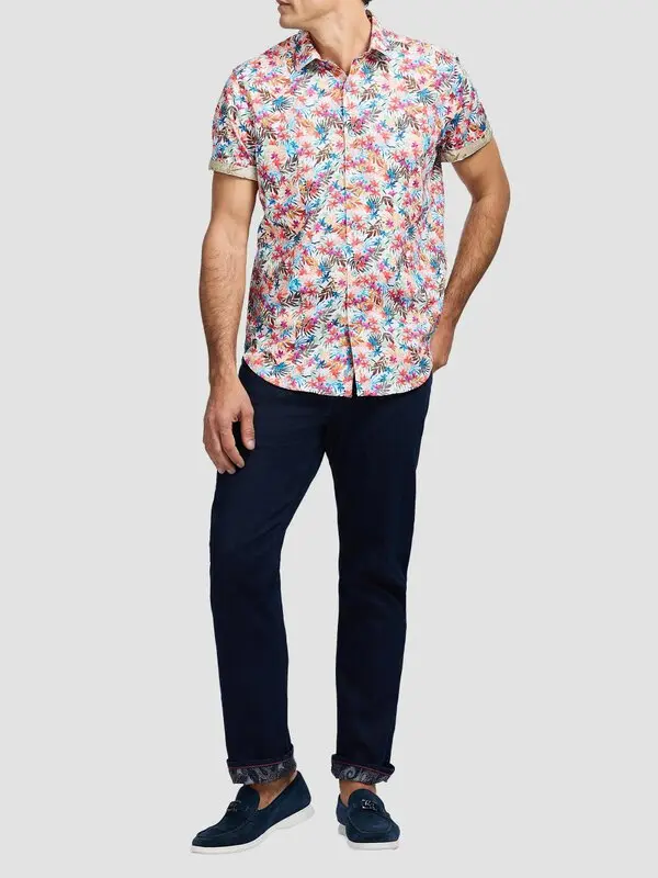 Robert Graham Escape Printed Button-front Shirt