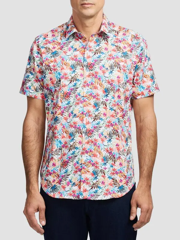 Robert Graham Escape Printed Button-front Shirt