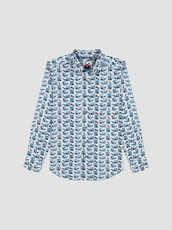 Robert Graham Toasted Checkered Long-sleeve Button-front Shirt