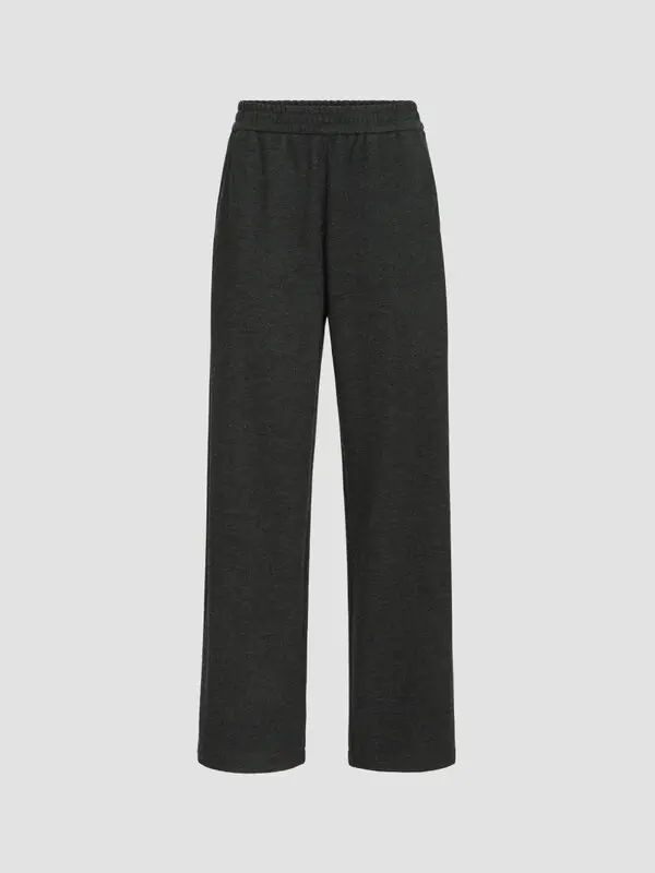 Brunello Cucinelli Cashmere Interlock Track Trousers