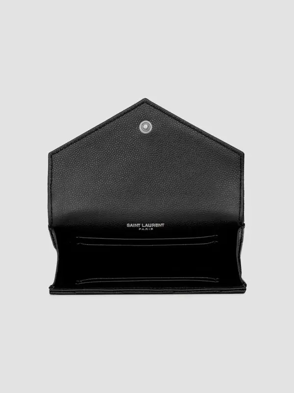 Saint Laurent Cassandre Matelasse Small Envelope Wallet