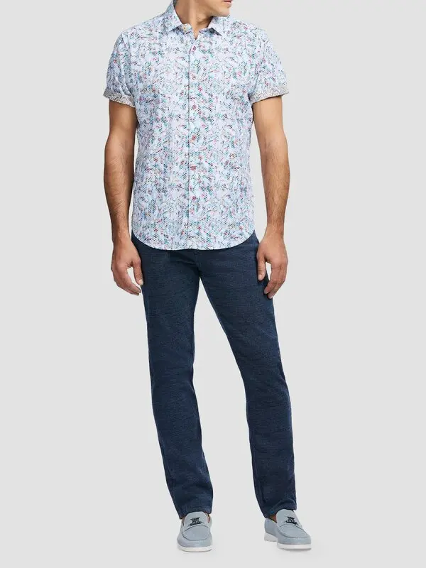 Robert Graham Elgar Printed Button-front Shirt