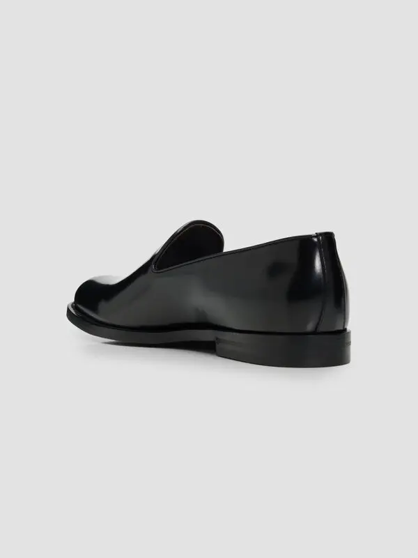 Brunello Cucinelli Leather Venetian Loafers