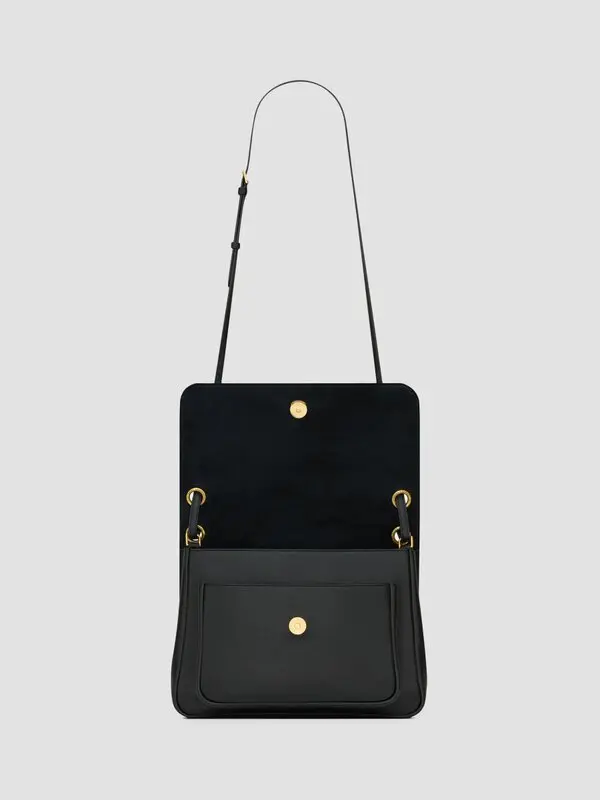 Saint Laurent Niki Soft Medium Shoulder Bag In Lambskin