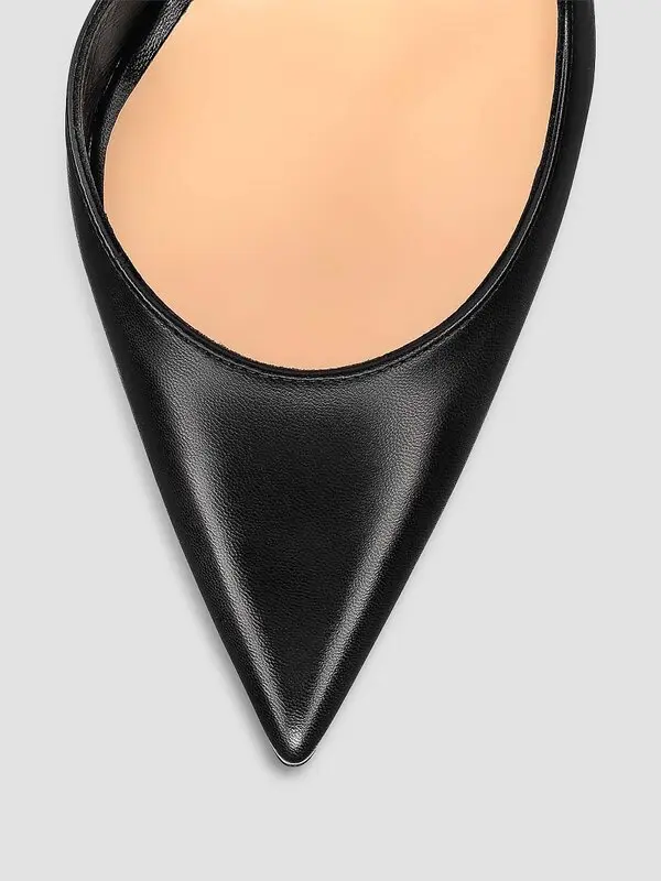 CHRISTIAN LOUBOUTIN Jenlove Leather 100mm Strappy Pumps - Black