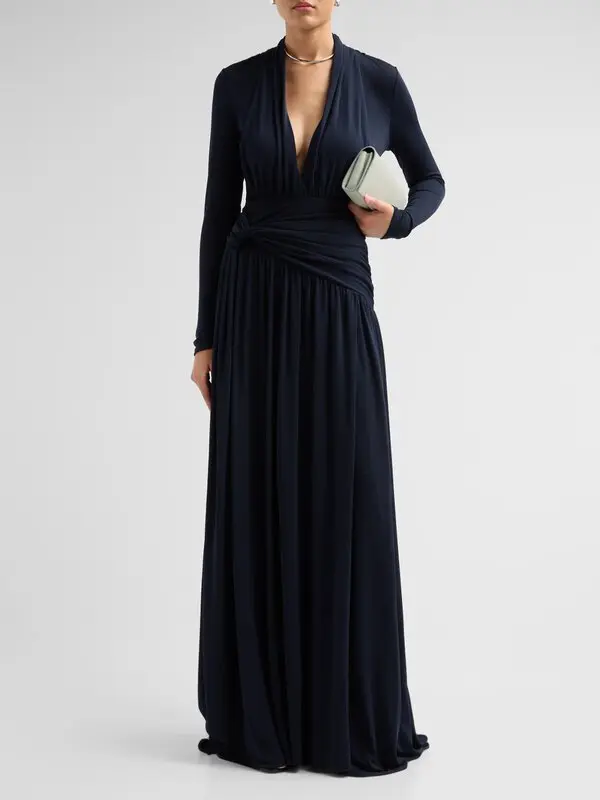 Cinq À Sept Zaviana Jersey Maxi Dress