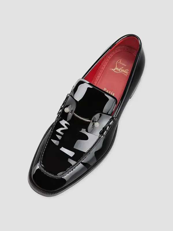 CHRISTIAN LOUBOUTIN Chambelimoc Night Strass Loafers