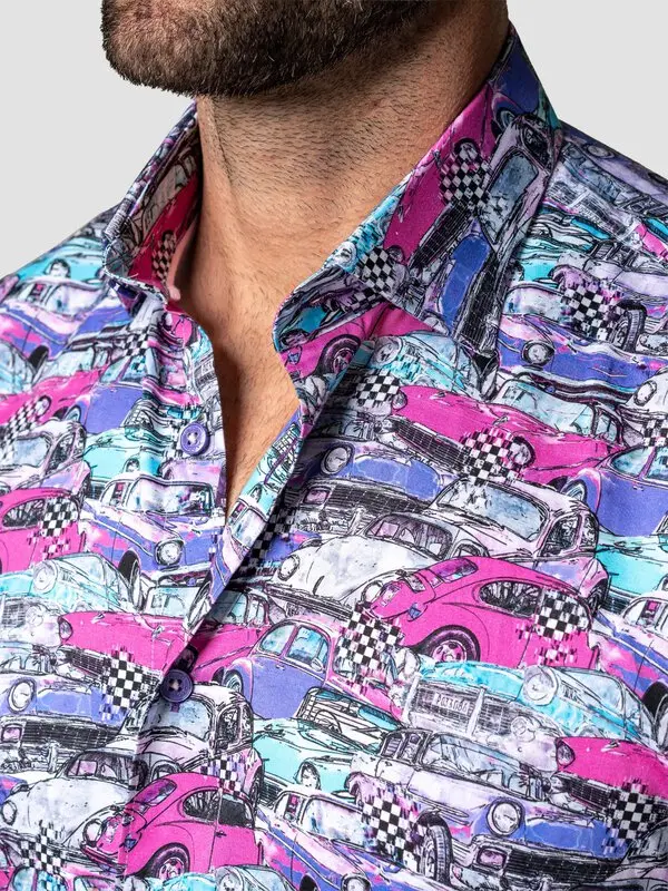 MACEOO Fibonacci Vin Multi Shirt