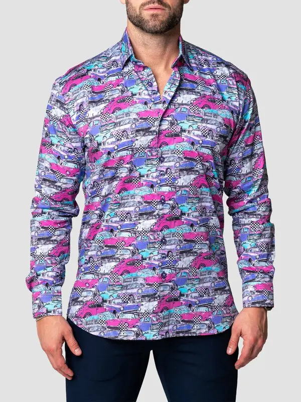 MACEOO Fibonacci Vin Multi Shirt
