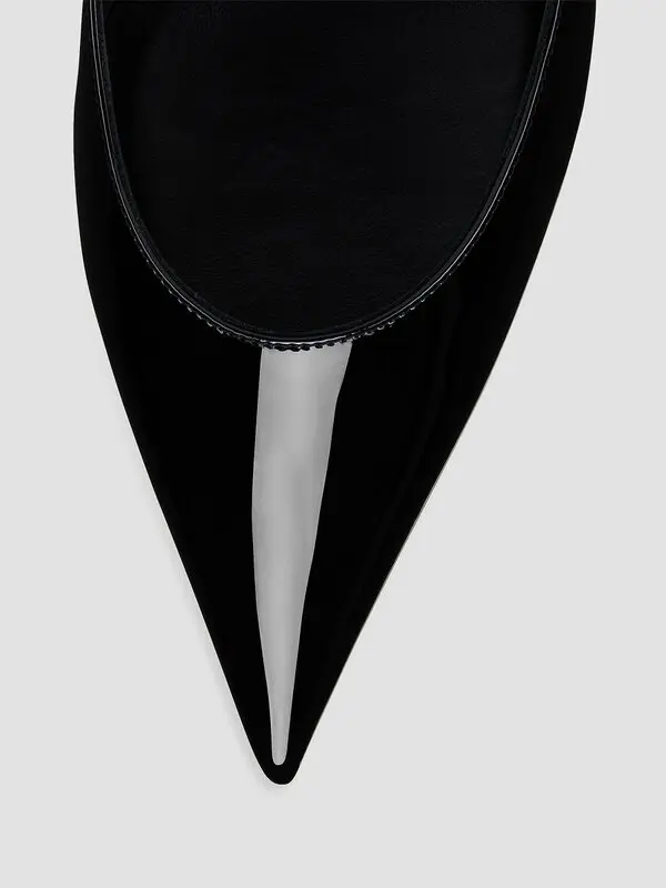 CHRISTIAN LOUBOUTIN Miss Z 60mm Patent Leather Pumps