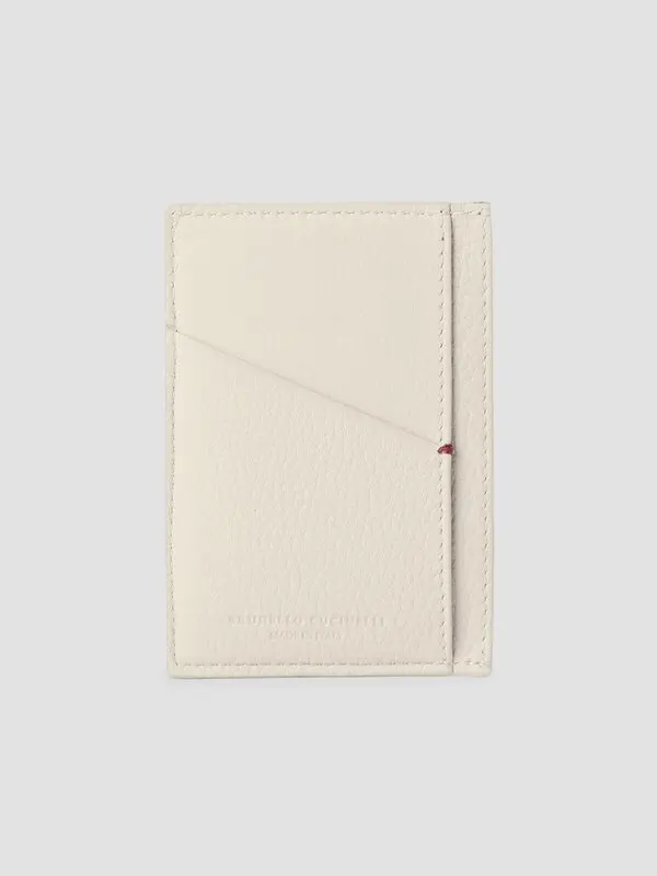 Brunello Cucinelli Fine Grain Calfskin Card Holder