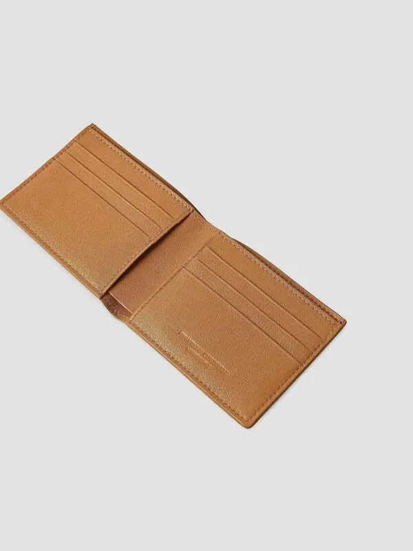 Brunello Cucinelli Nubuck Wallet - Cognac