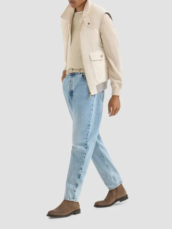 Brunello Cucinelli Cashmere Sweatshirt-style Sweater - Sand