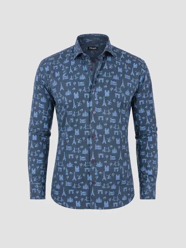 MACEOO Fibonacci Paris Tour Shirt