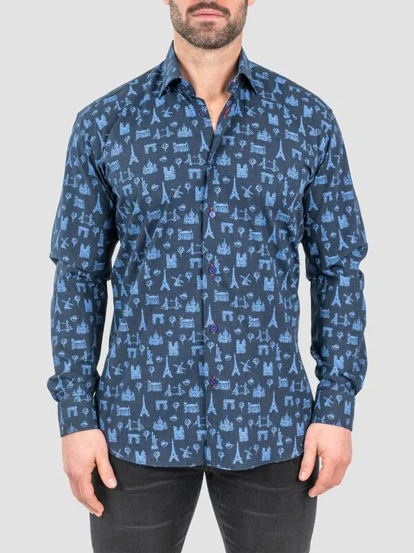 MACEOO Fibonacci Paris Tour Shirt