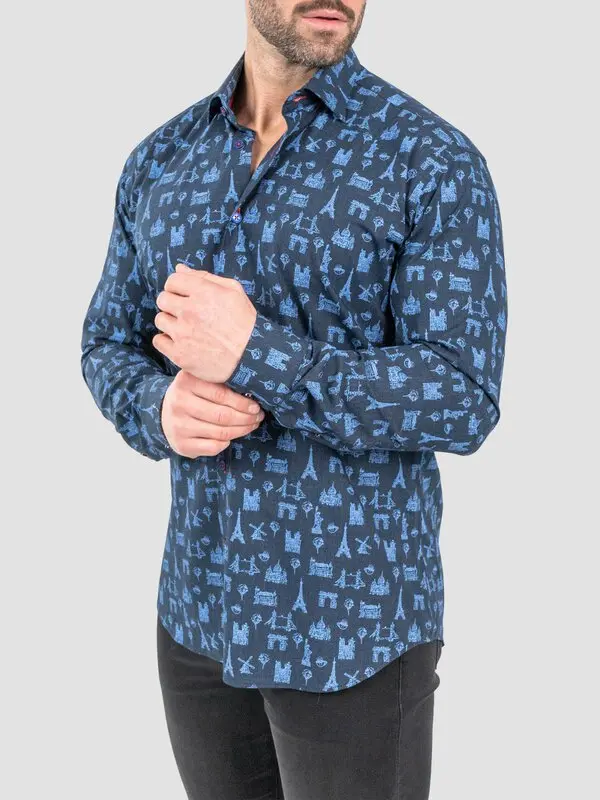 MACEOO Fibonacci Paris Tour Shirt