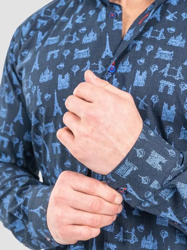 MACEOO Fibonacci Paris Tour Shirt
