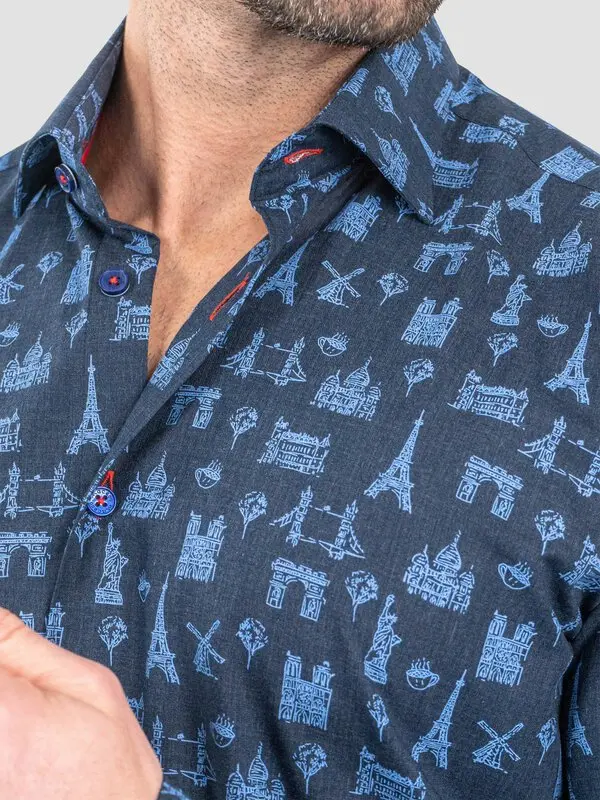 MACEOO Fibonacci Paris Tour Shirt