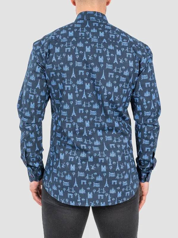 MACEOO Fibonacci Paris Tour Shirt