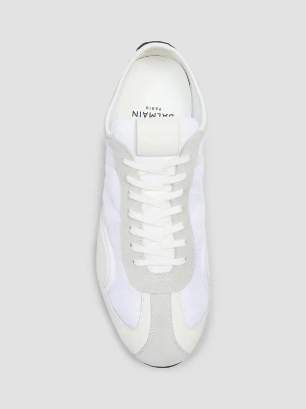 Balmain Racing Low-top Sneakers - Blanc