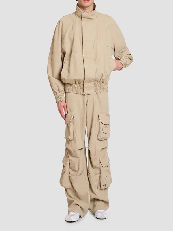 Balmain Cotton Cargo Pants - Sable