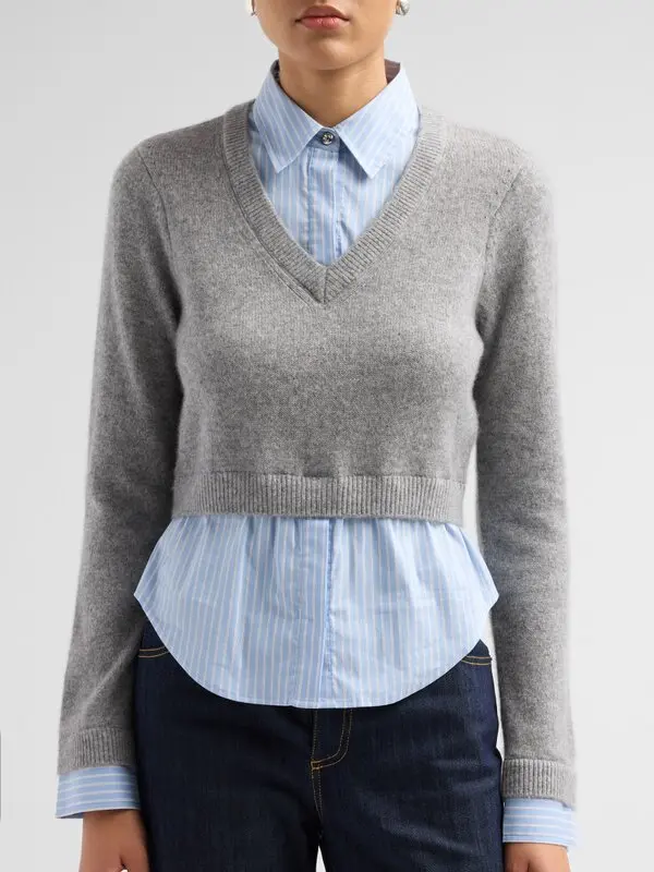 Cinq À Sept Renna Layered Sweater