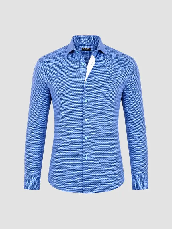 MACEOO Eins Stretch Cubism Shirt