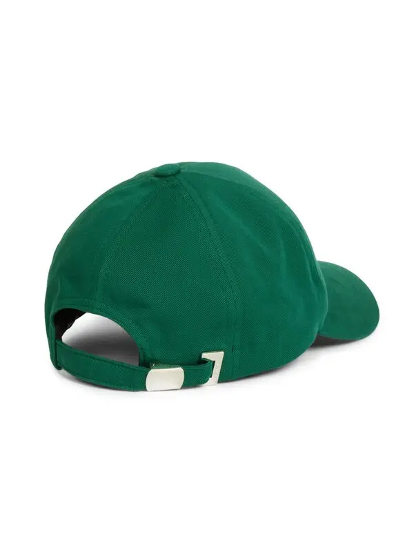 Balmain Vintage Embroidered Cotton Baseball Cap