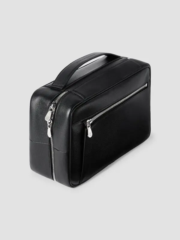 Brunello Cucinelli Grained Leather Travel Beauty Case