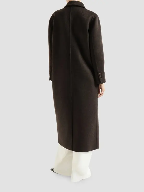 Brunello Cucinelli Hand-crafted Cashmere Double Beaver Cloth Coat