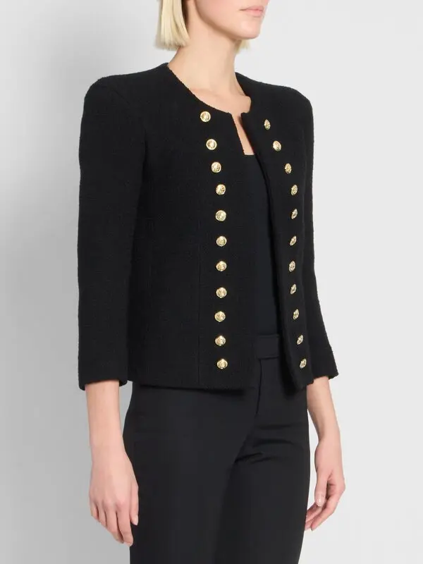 Balmain Spencer Wool Bouclé Jacket