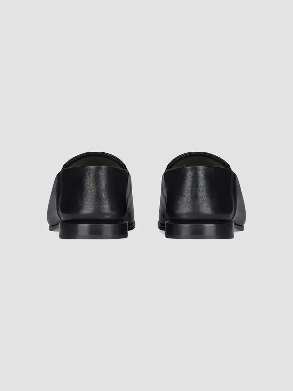 Givenchy Label Loafers In Leather