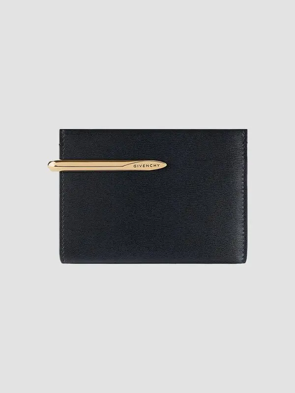 Givenchy Pinch Wallet In Leather - Black
