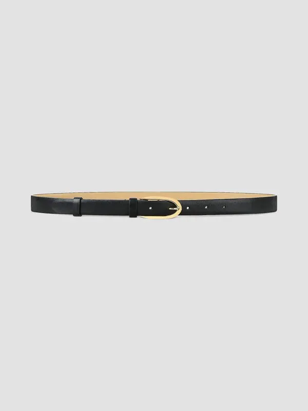Givenchy Pinch Belt In Leather - Black