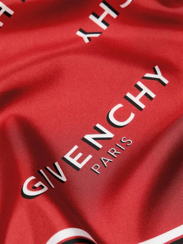 Givenchy Shadow Square In Silk - Red