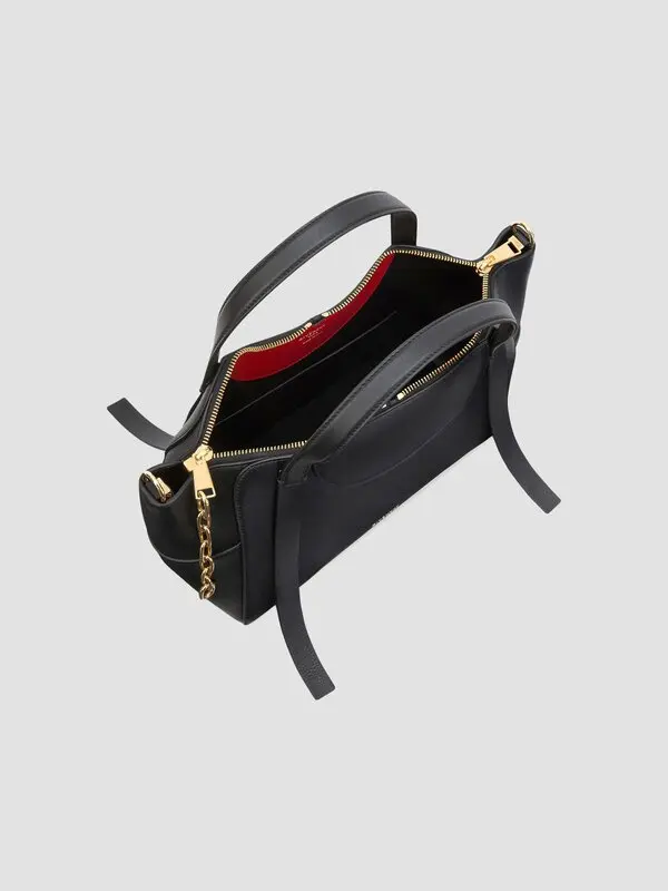 Givenchy The Snatch Medium Shoulder Bag In Grained Leather