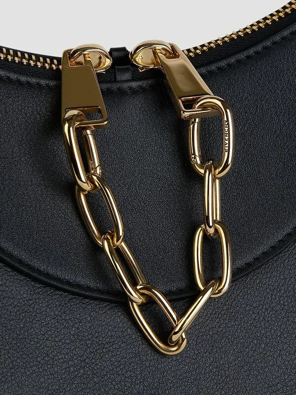 Givenchy The Snatch Medium Shoulder Bag In Grained Leather