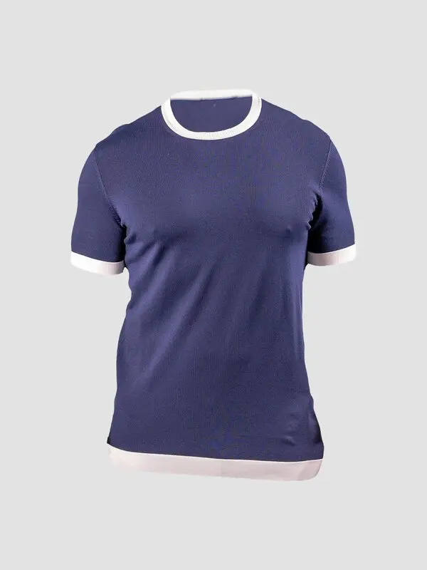 MACEOO Ss T-shirt - Blue