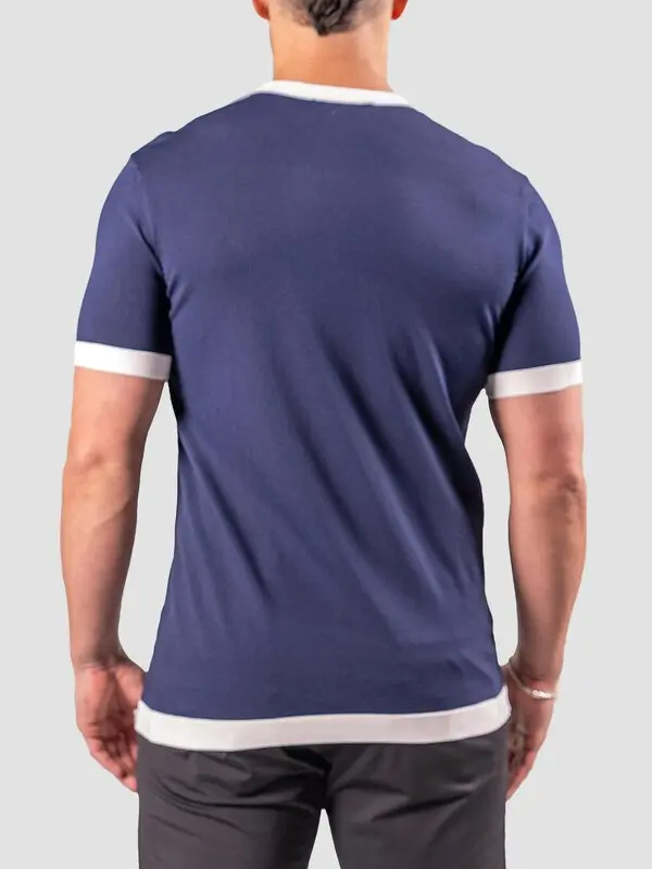 MACEOO Ss T-shirt - Blue