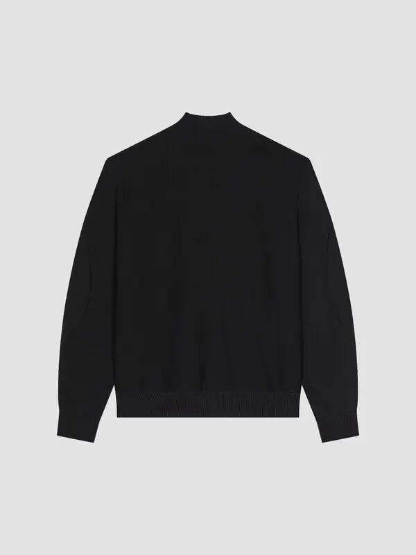 Givenchy Couture Seam Cardigan In Fleece