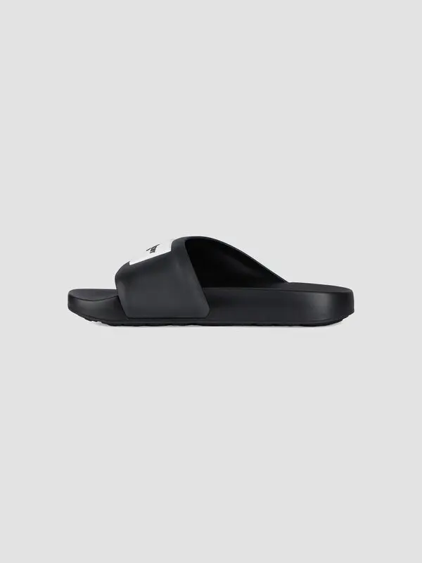 Givenchy Label Flat Mules In Rubber