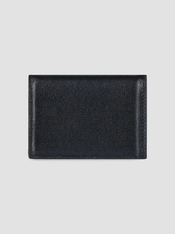 Givenchy Antigona Stamped Flap Card Holder In Leather