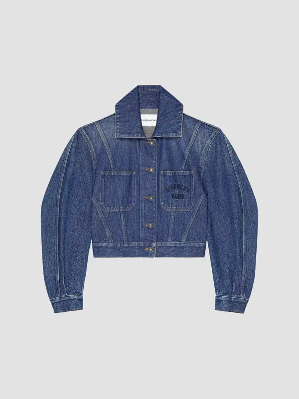 Givenchy Cocoon Jacket In Denim