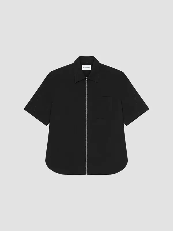 Givenchy Couture Seam Zipped Shirt - Black