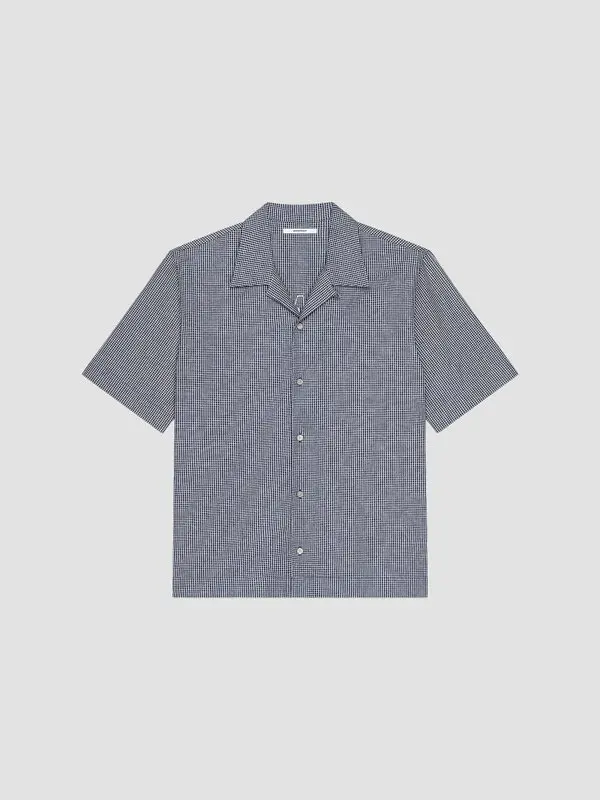Givenchy Checked Shirt In Cotton With Paris Embroidery