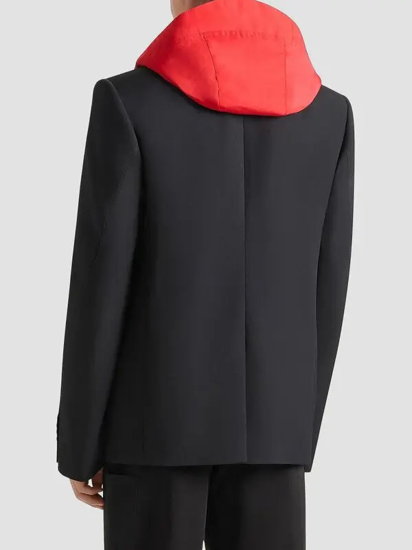 Givenchy Single-breasted Regular Jacket In Wool