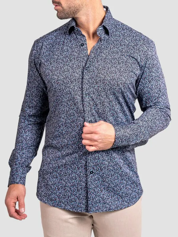 MACEOO Fibonacci Stretch Ascension Shirt - Black