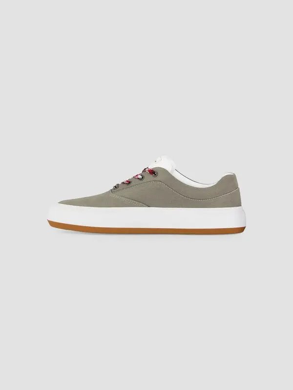 Givenchy New City Sneakers In Canvas - Khaki