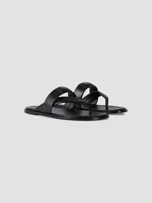 Givenchy Bay Thongs In Leather