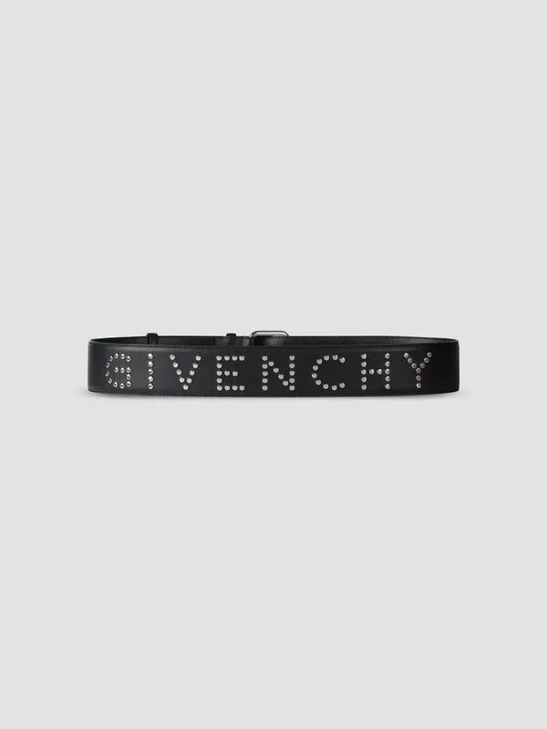 Givenchy Cargo Belt In Leather With Studs